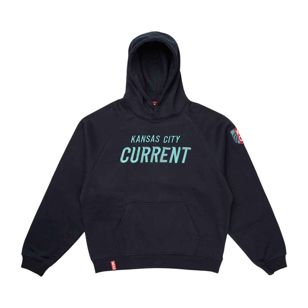 KC Current Unisex Oversized Block Script Hoodie – Kansas City Current ...