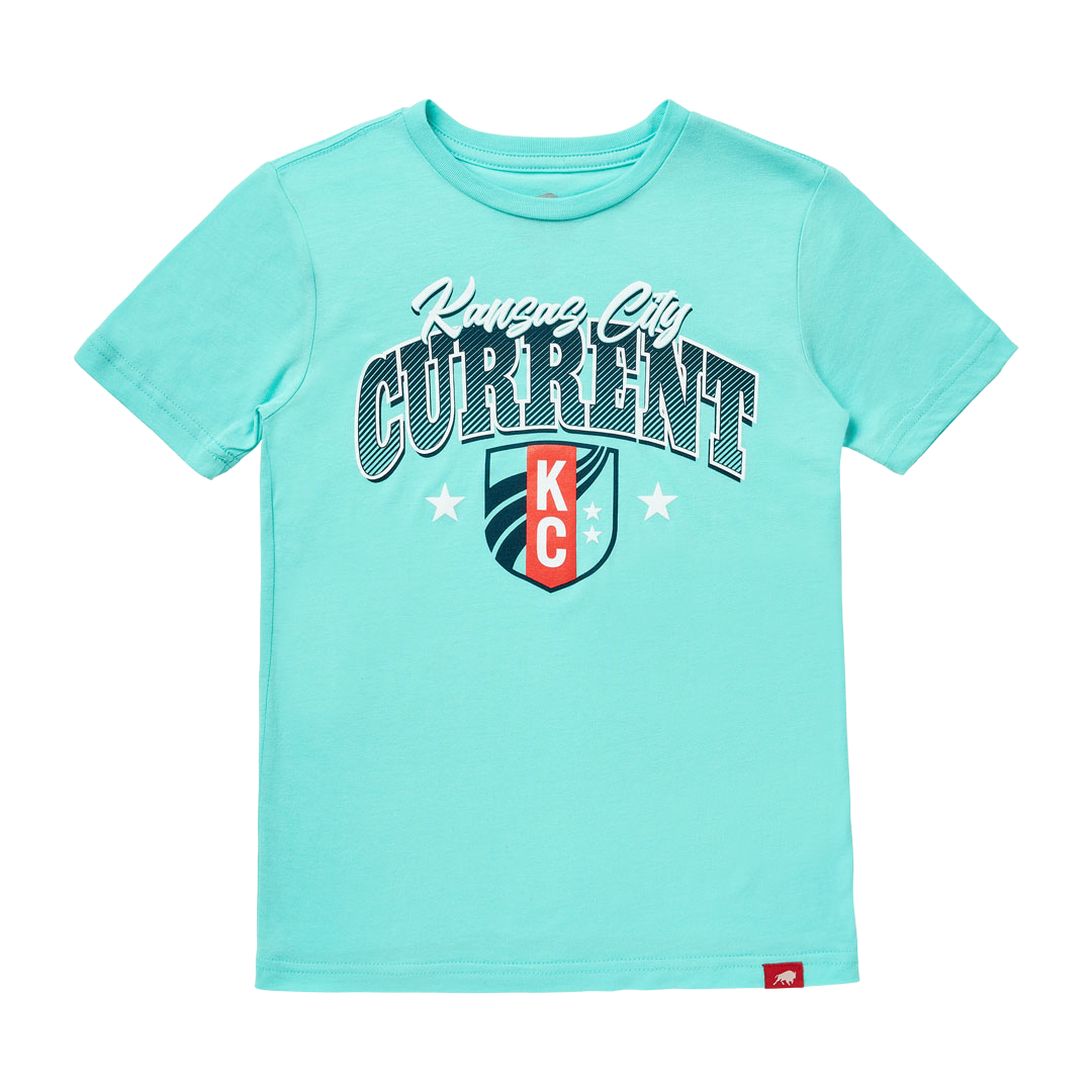KC Current Youth Arch Crest Comfy T-Shirt – Kansas City Current Team Store
