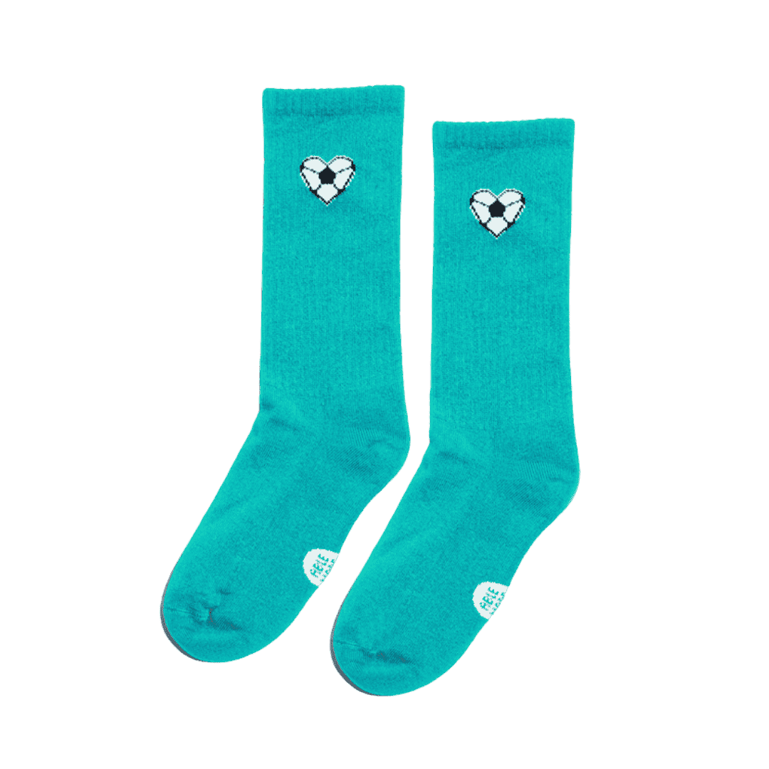 KC Current Unisex Able Made Teal Socks – Kansas City Current Team Store