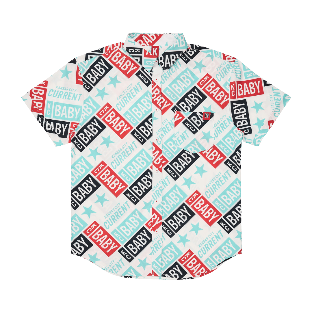 KC Current Unisex KC Baby Logod Button Up – Kansas City Current Team Store
