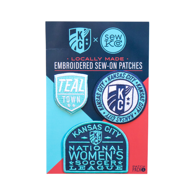 KC Current 3 Pack Patch Set – Kansas City Current Team Store