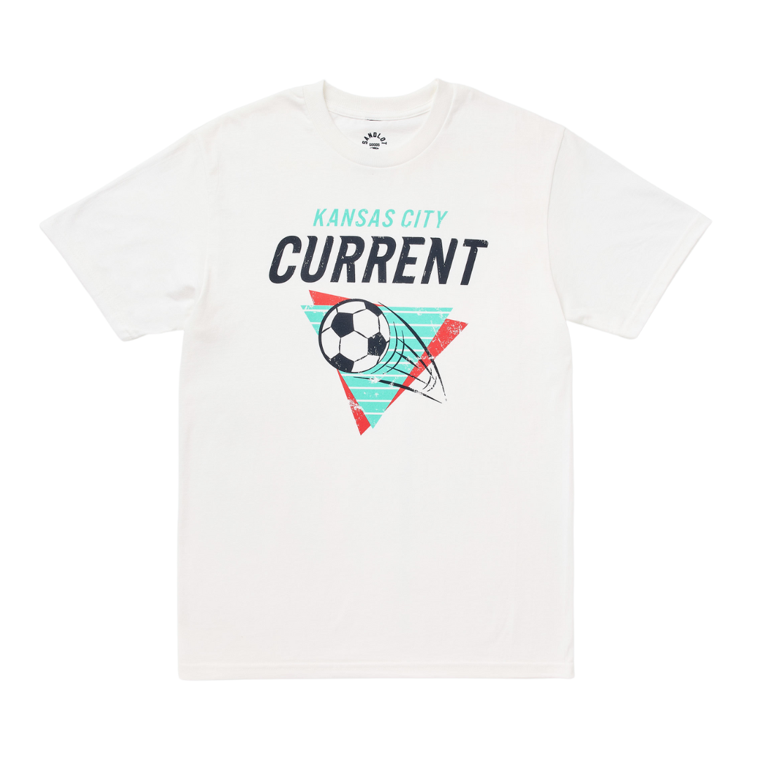 KC Current Unisex 90s Soccer Ball T-Shirt – Kansas City Current Team Store