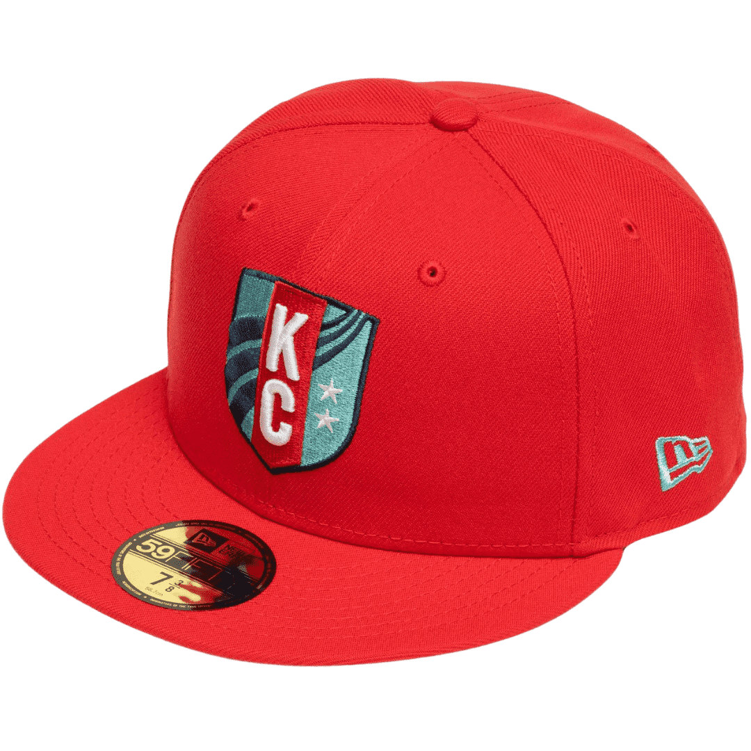 KC Current 5950 Primary Logo Red Cap – Kansas City Current Team Store