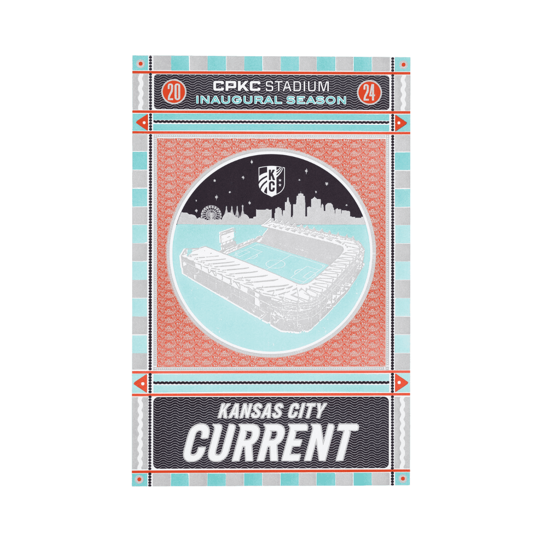 KC Current CPKC Stadium Inaugural Season Poster – Kansas City Current Team Store
