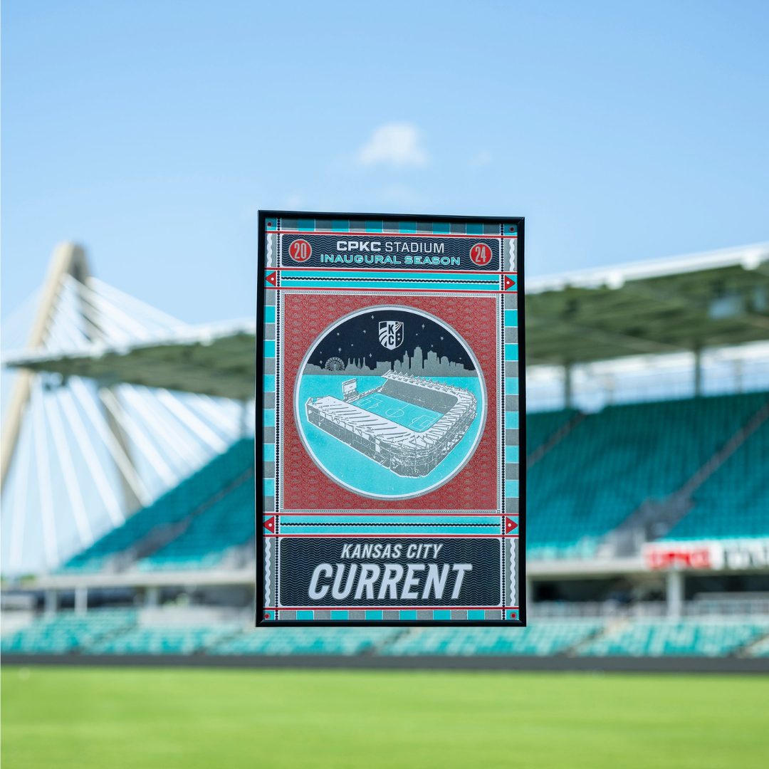 KC Current CPKC Stadium Inaugural Season Poster – Kansas City Current ...