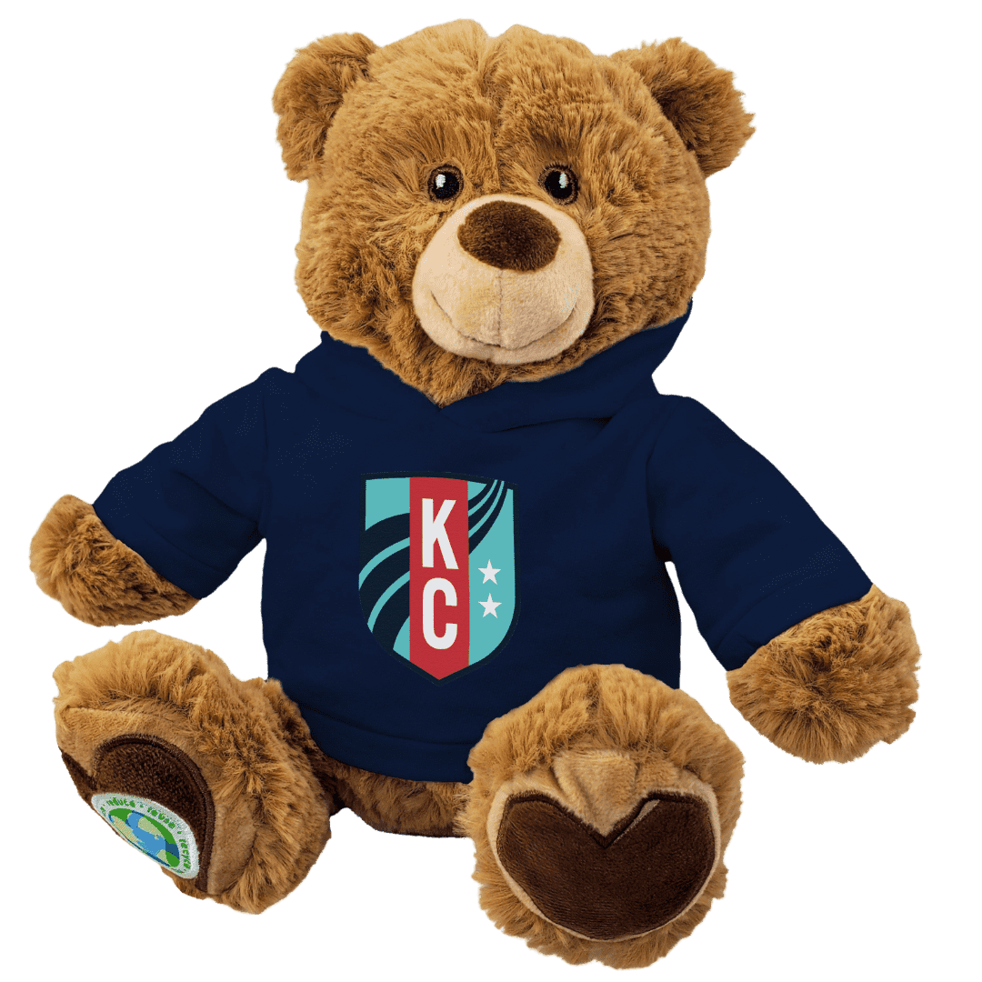 KC Current Recycled Polly Plush Bear – Kansas City Current Team Store