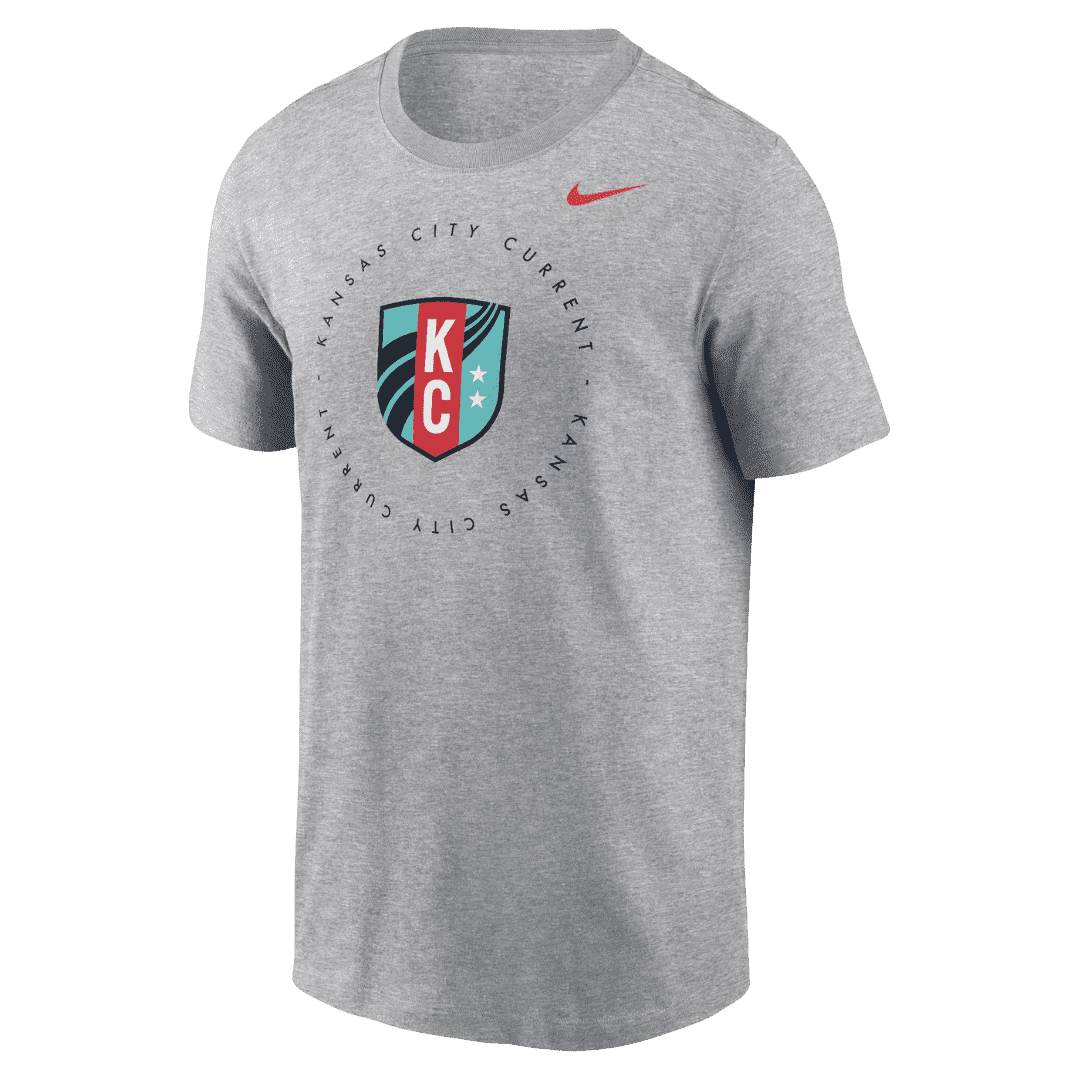 KC Current Unisex Grey Circle T-Shirt – Kansas City Current Team Store