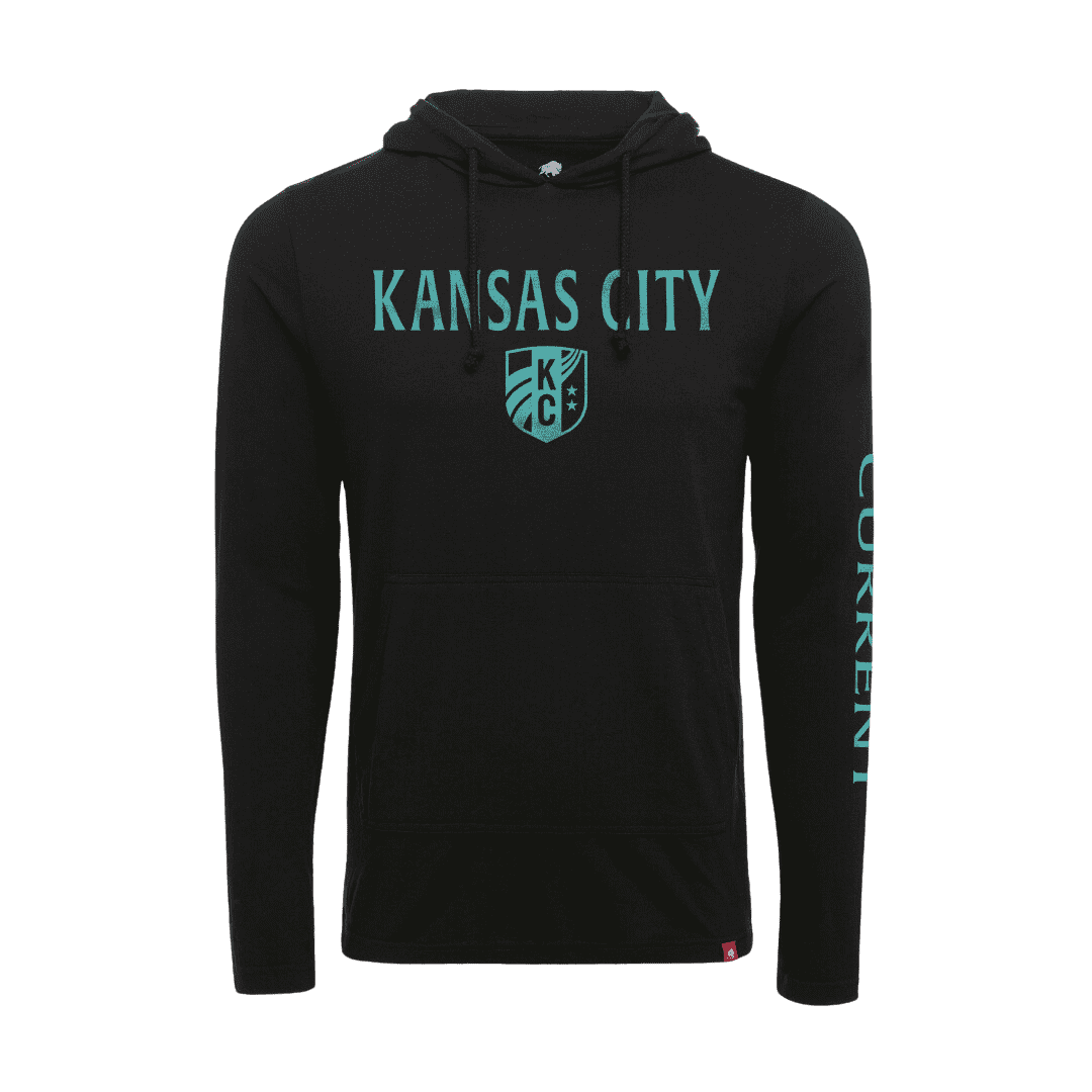 KC Current Unisex Rowan Black Hoodie – Kansas City Current Team Store