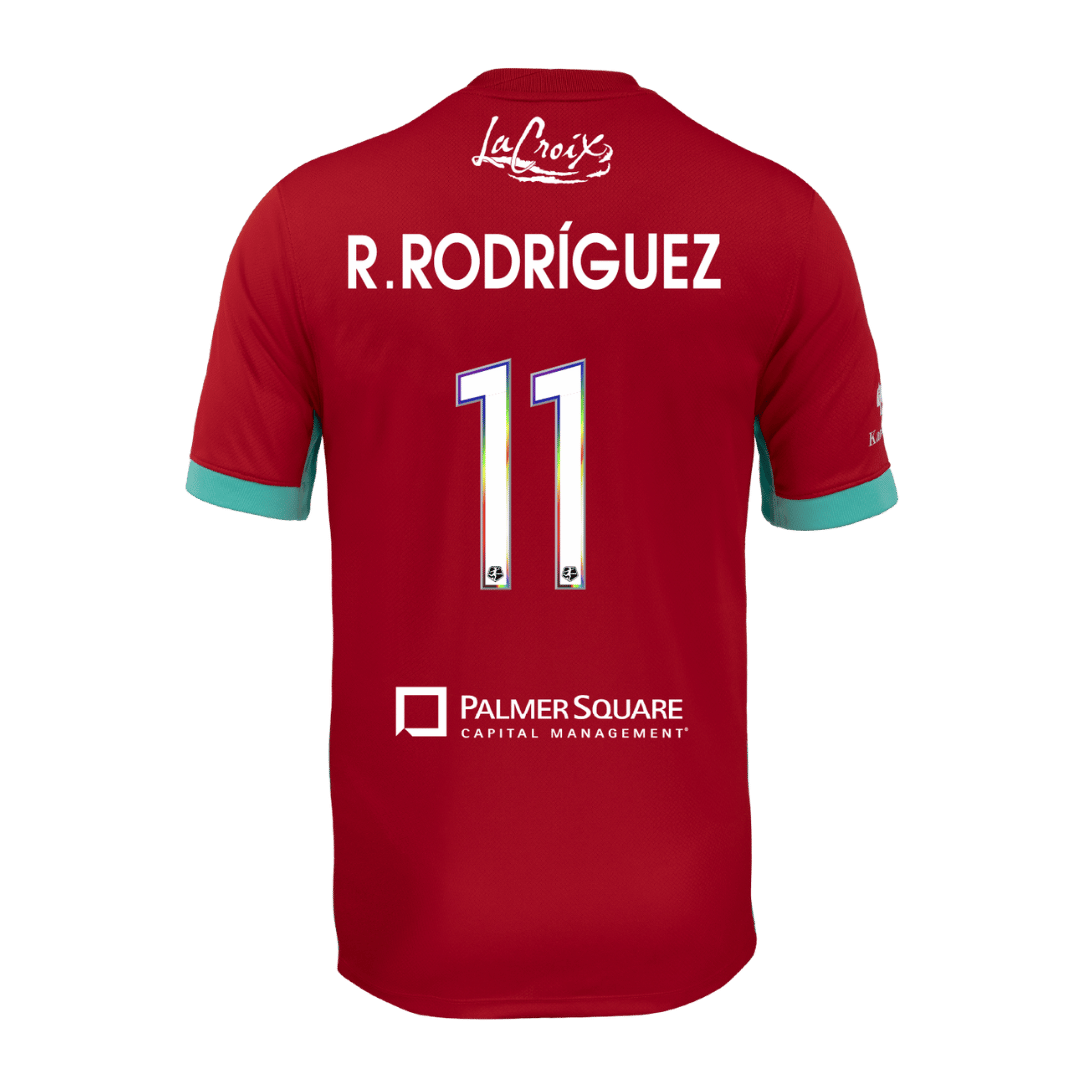 KC Current 2025 Nike Unisex Replica Primary Pride R. Rodriguez Kit ...